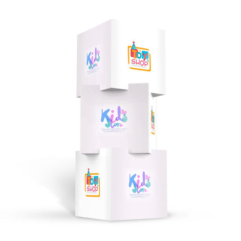 Stackable Corrugated Plastic Cube Signs | Corrugated Plastic Stackable ...