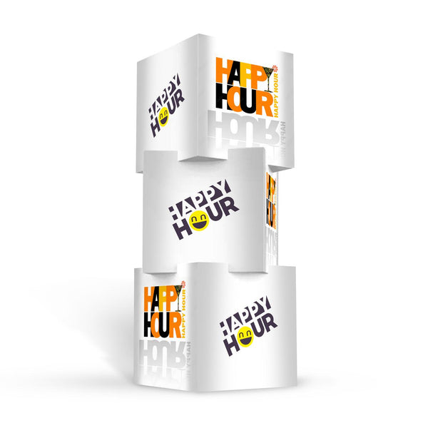 Marketing Cubes | Custom Printed Corflute Cubes for Branding & Events