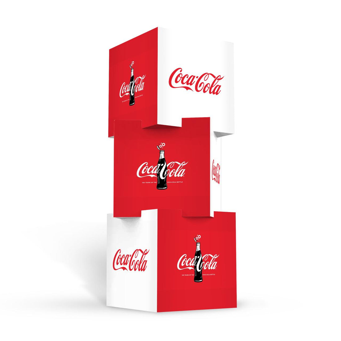 Stackable Corrugated Plastic Cube Signs | Corrugated Plastic Stackable ...