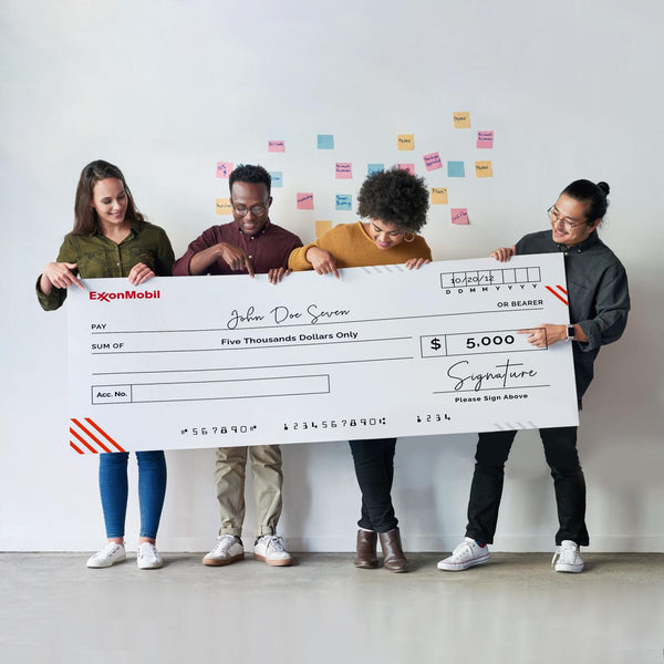 Novelty Cheques | Custom Printing In 24hrs | Buy Online In Australia