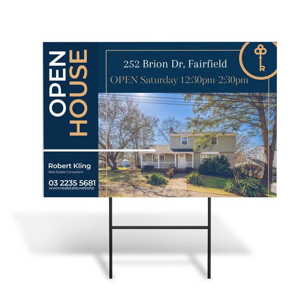 Real Estate Pointer Signs | Buy Real Estate Signs | Custom Printed in ...