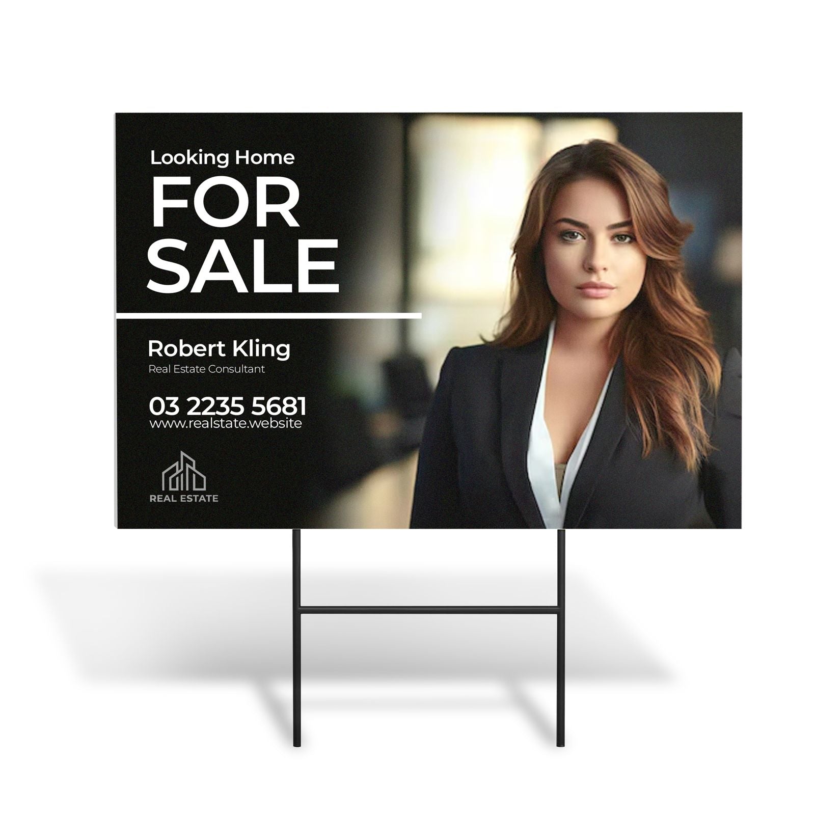 Real Estate Pointer Signs | Buy Real Estate Signs | Custom Printed in ...