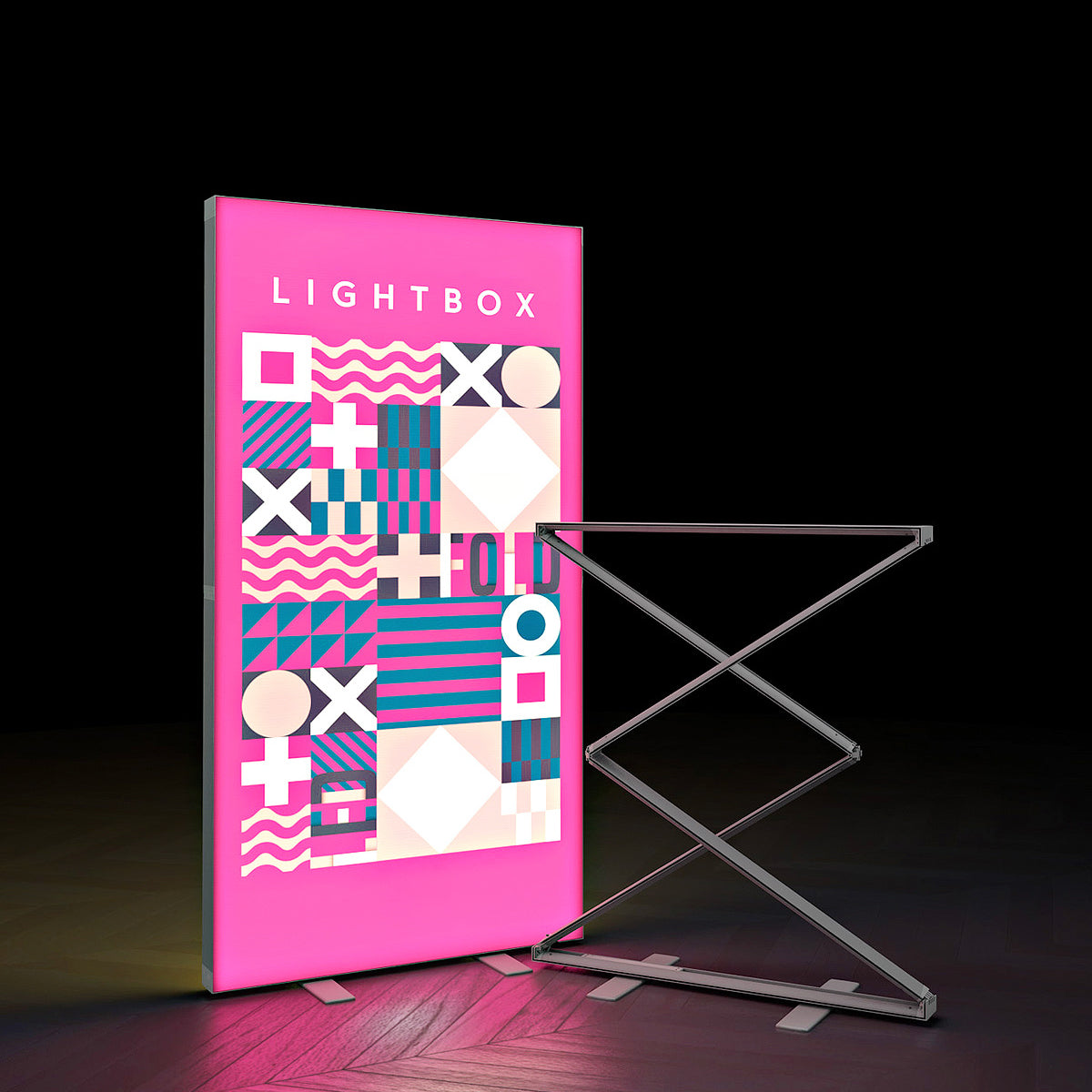 Led Light Display Box | Pop Up LightBox Displays | Folding Led Light Boxes