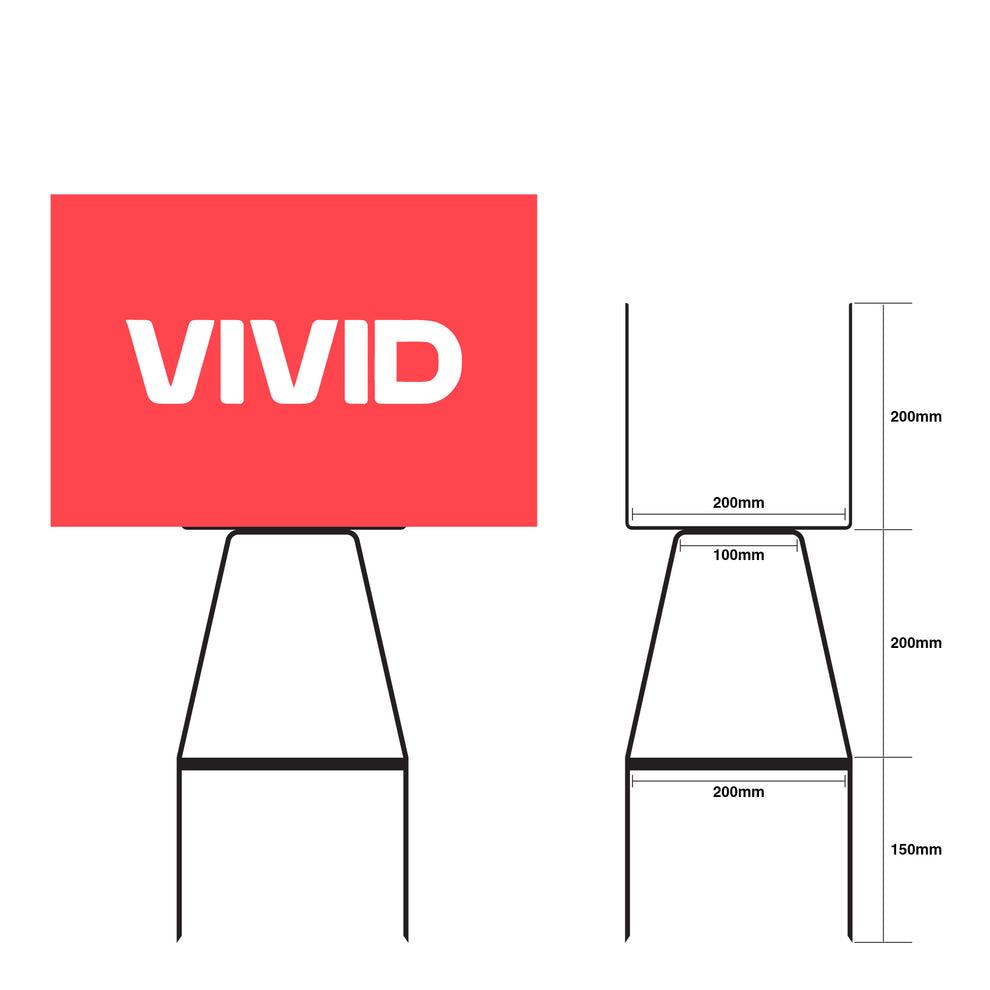 Advertising Yard Signs | Pointer Stakes for Corflute Signs