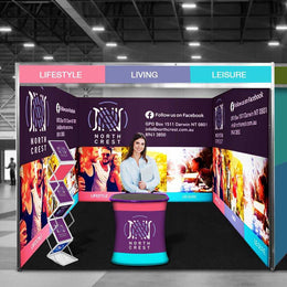 Exhibition Shell Scheme Stand Graphics | Custom Printed in 24hrs | Buy ...