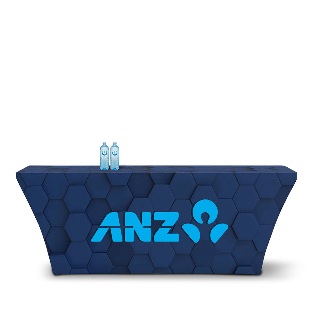 Stretch Table Covers | Stretch Table Throws with Logo | Printed in ...