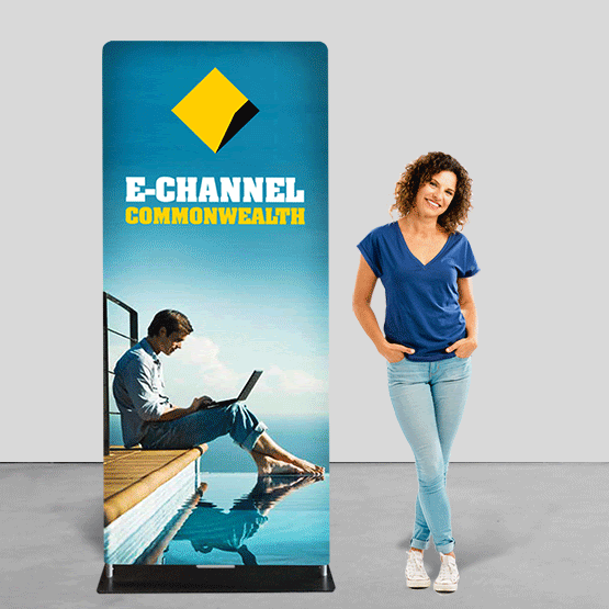 Fabric Banner Stands | Display Banner Stands | Custom Printed in 24hrs ...