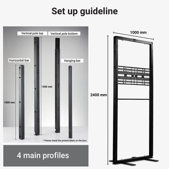 Exhibition TV Stand Display | Portable TV Stand | Custom Printed in ...